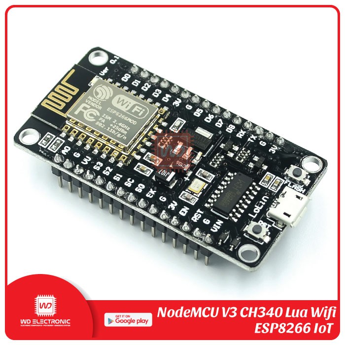NodeMCU LoLin V3 ESP8266 WIFI DEVELOPMENT BOARD | Shopee Indonesia