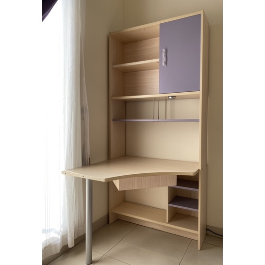 Jual meja belajar sudut informa meja kerja kaki | Shopee Indonesia