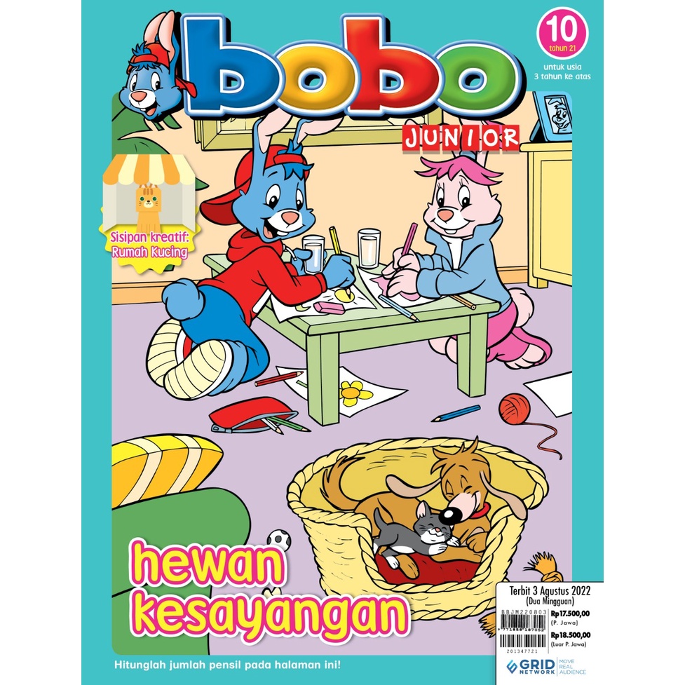 Jual Majalah Anak Bobo Junior Terbaru Edisi Agustus 2022 | Shopee Indonesia
