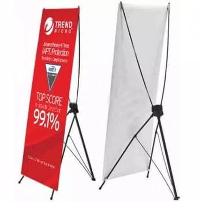 Jual standing y banner rangka ybanner xbanner x banner advertising Indonesia|Shopee Indonesia