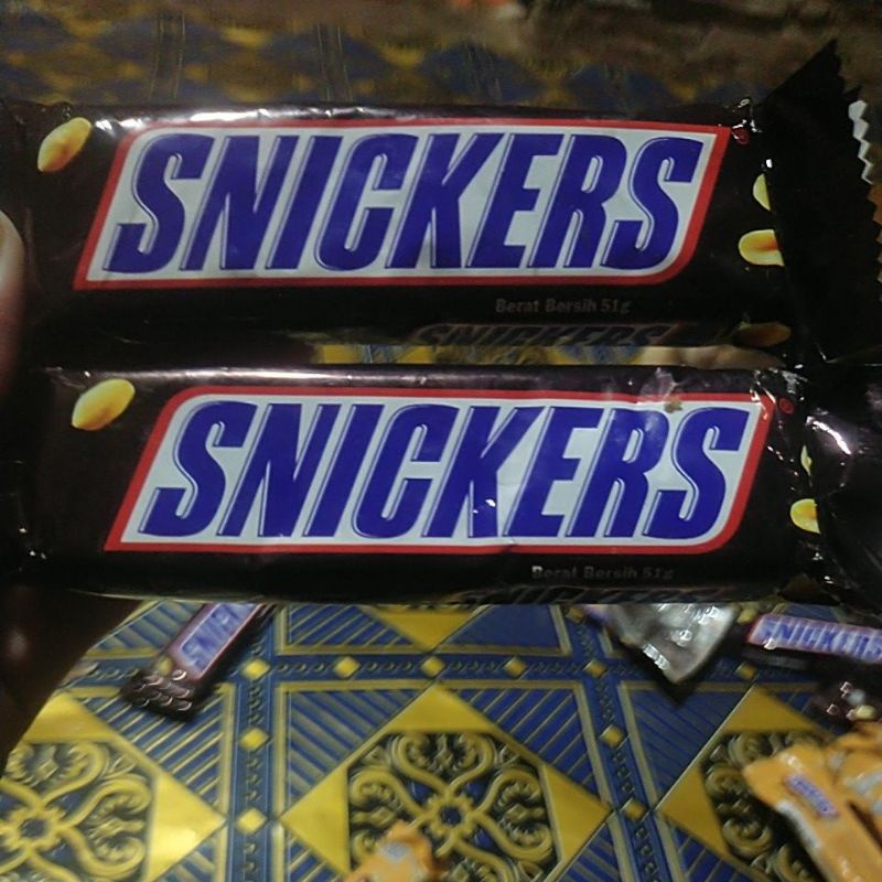 Jual SNICKER COKLAT KACANG KARAMEL 51 GRAM HARGA SATUAN RANDOM | Shopee ...
