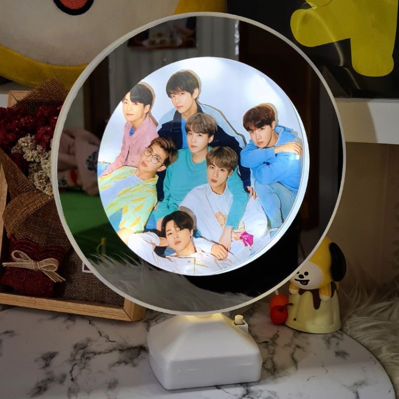 Jual MAGIC MIRROR BTS / CERMIN FOTO AJAIB BTS / CERMIN BOX CUSTOM FOTO ...