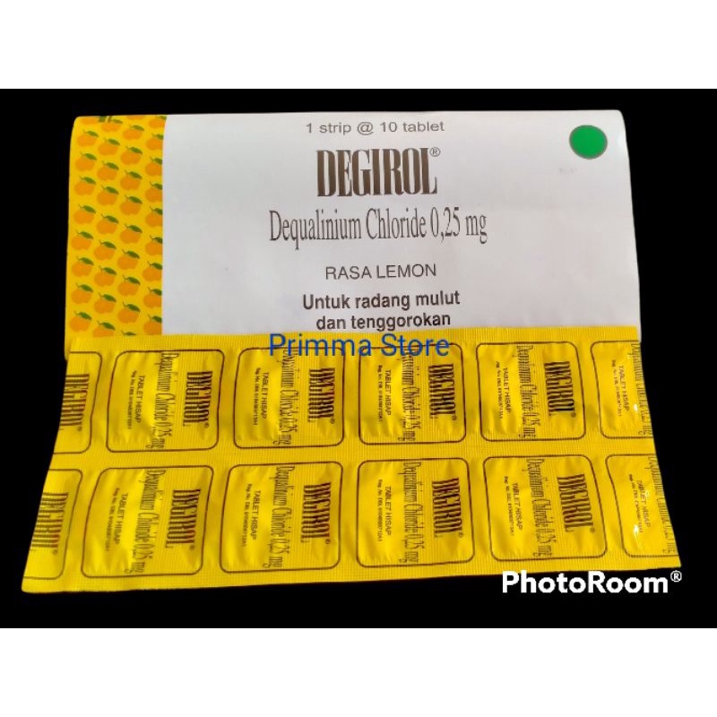 Jual ~DEGIROL 10 tablet hisap ~ Meredakan sakit tenggorokan, mengatasi ...