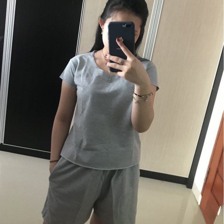 Jual Aurora set in grey (Allsize) | Shopee Indonesia