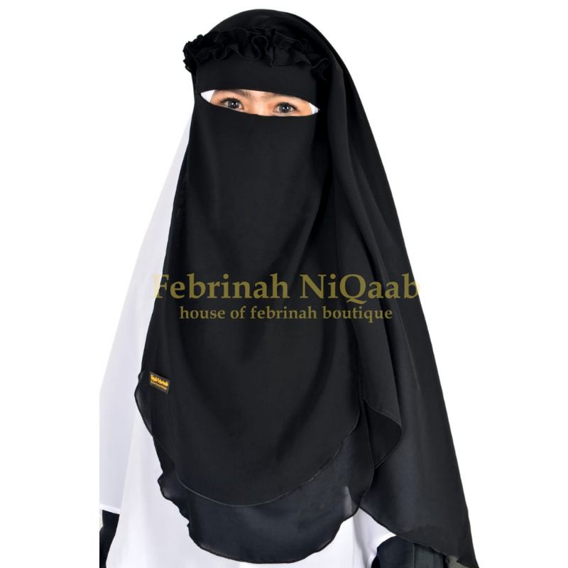 Jual cadar yaman bando rapol sifon silky jumbo original Febrinah NiQaab ...