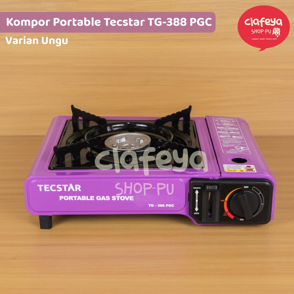 Kompor Gas Portable Tecstar 2in1 - Portable Gas Stove 1 Tungku - Kompor ...