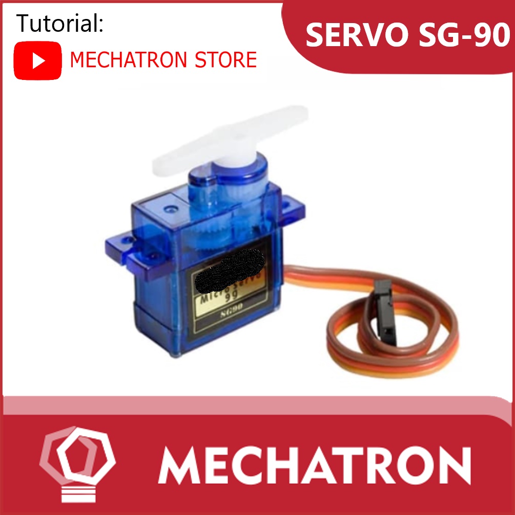 Jual Tower Pro Micro servo SG90 - Servo SG 90 Arduino Indonesia|Shopee ...