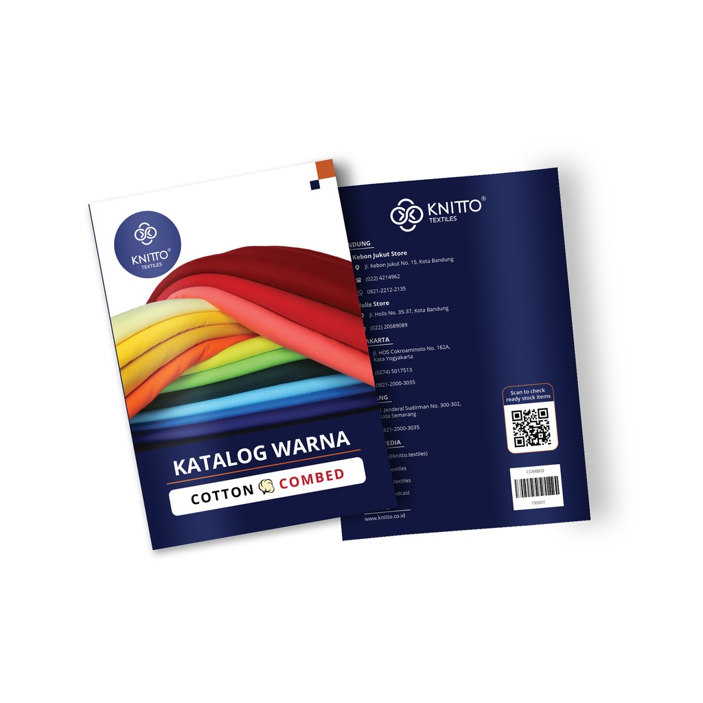KATALOG WARNA KAIN COTTON COMBED KNITTO (BAHAN KAOS) | Shopee Indonesia