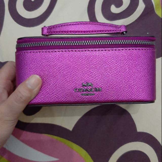 Jual Coach vanity case Indonesia|Shopee Indonesia