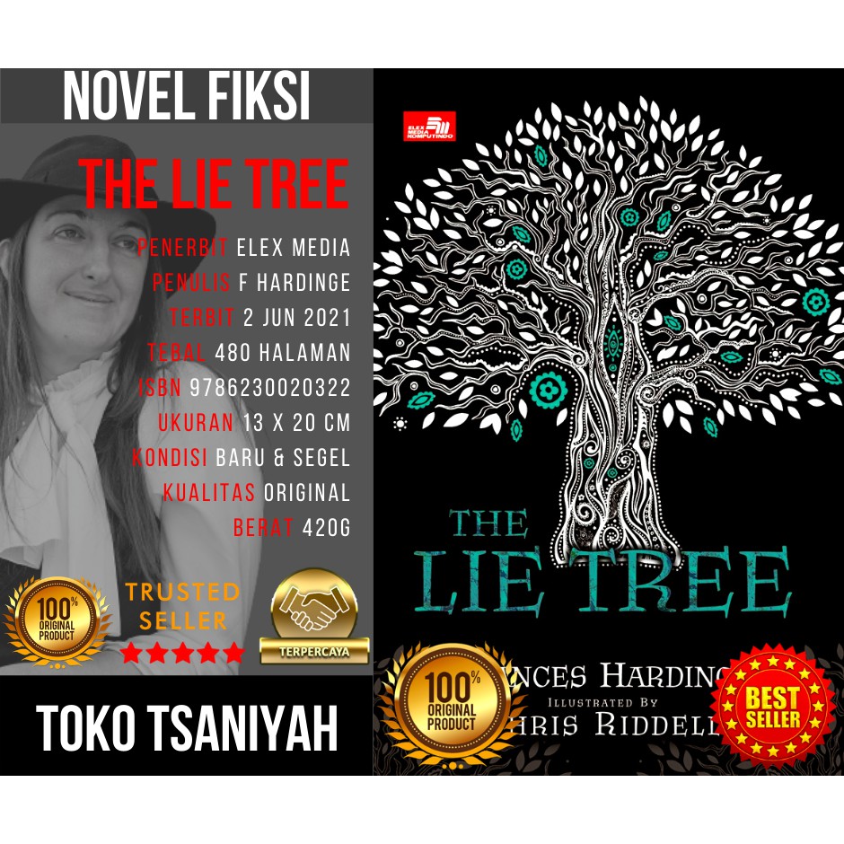 Jual Buku Novel Remaja The Lie Tree Frances Hardinge Novel Misteri ...