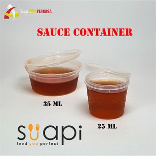 Jual Sauce Container 25 ml SUAPI /Cup Sambal/Cup Saos/Tempat Saos ...