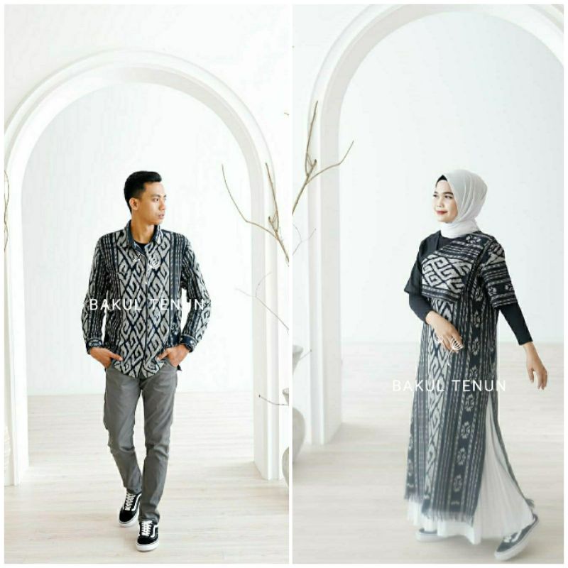 Jual COUPLE TENUN - BAJU COUPLE TENUN ETNIK JEPARA - SERAGAM TENUN - MOTIF TORAJA HITAM | Shopee ...