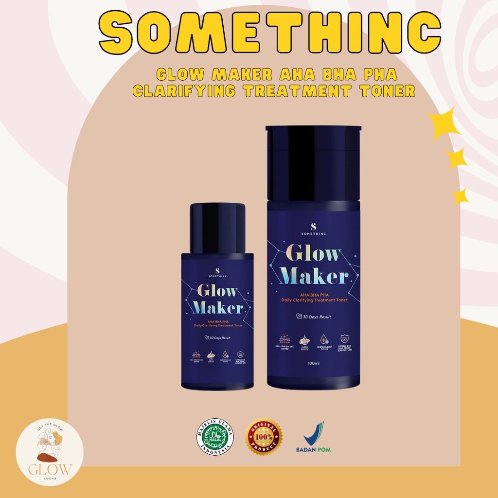 Jual Somethinc Glow Maker Aha Bha Pha Clarifying Treatment Toner 40ml ...