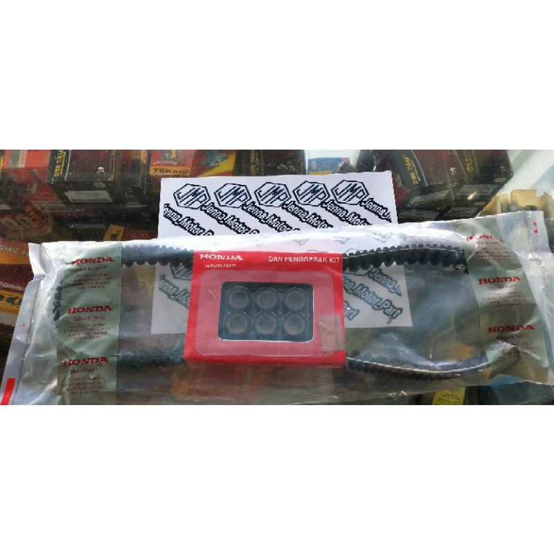 Jual BELT DRIVE SET VAN BELT + ROLLER ST BEAT STREET 23100-K1A-BA0 ...