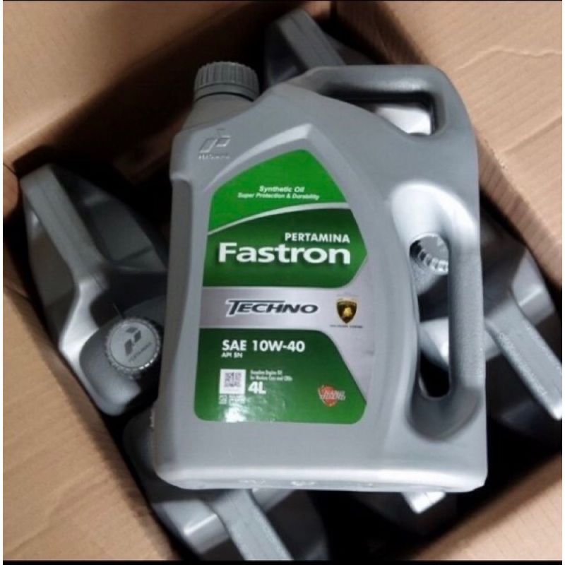 Jual Oli Fastron Techno SAE 10W-40 API SL Original produk Free Filter ...
