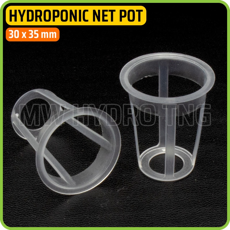 Jual Netpot Hidroponik / Hydroponic Net Pot - 30 x 35 mm | Shopee Indonesia