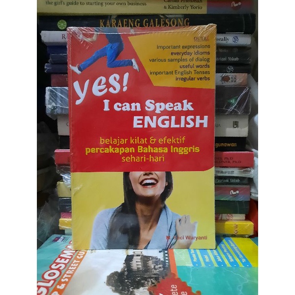 Jual BUKU ORIGINAL YES I CAN SPEAK ENGLISH BELAJAR KILAT DAN EFEKTIF PERCAKAPAN BAHASA INGGRIS ...