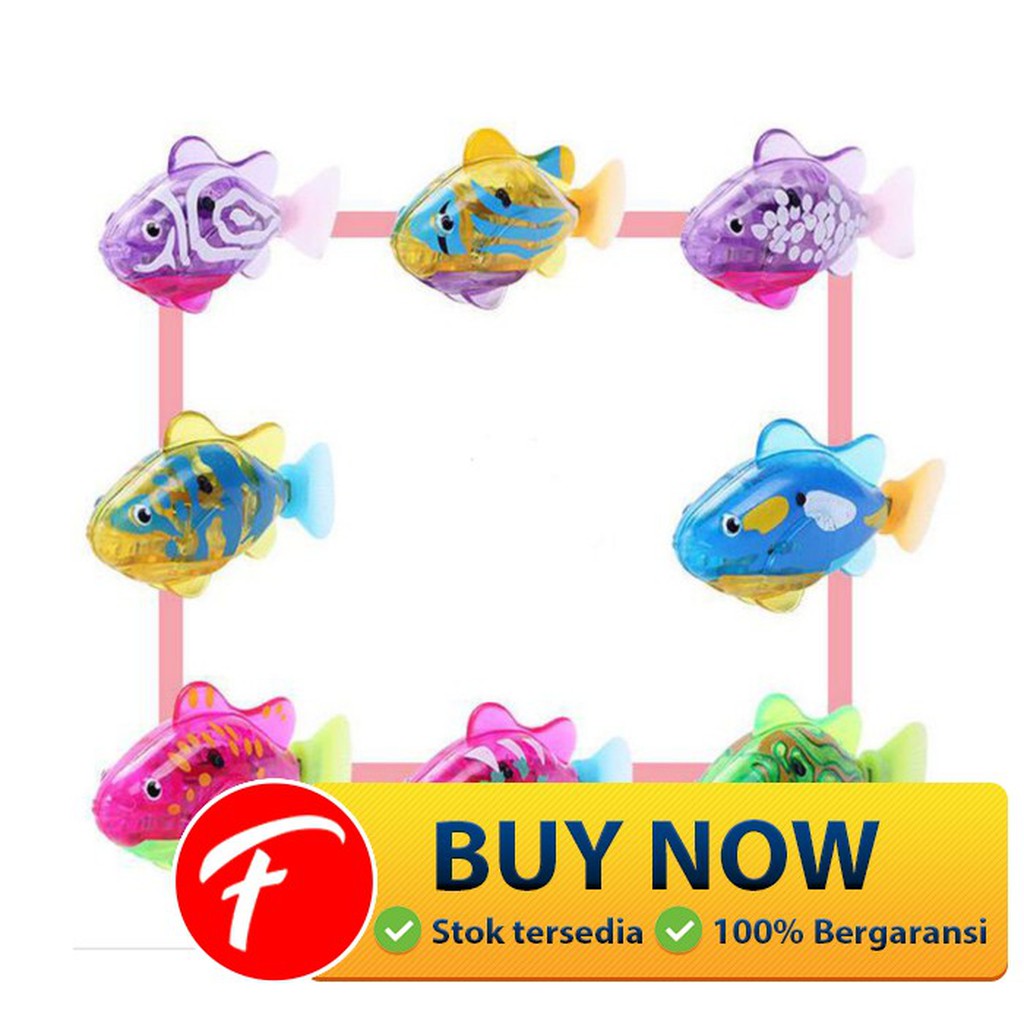 Jual Mainan Ikan Elektrik Fish Tank 1 PCS - 8823-2 - Multi-Color ...