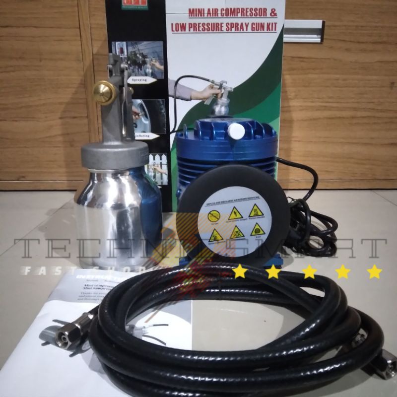 Jual Mesin kompresor Angin Elektrik mini Compresor and low presure ...