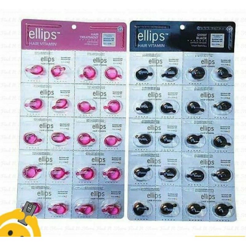 Jual Ellips hair vitamin isi 20 kapsul | Shopee Indonesia