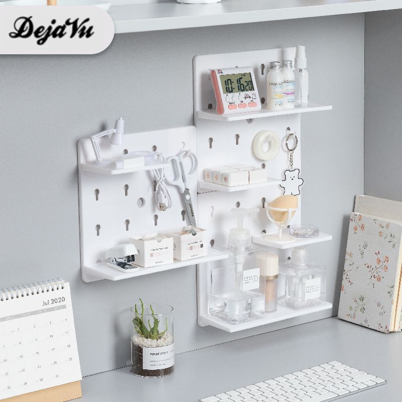 Jual Dejavu Rak Dinding Minimalis Papan Dinding Berlubang Tempel Hiasan ...