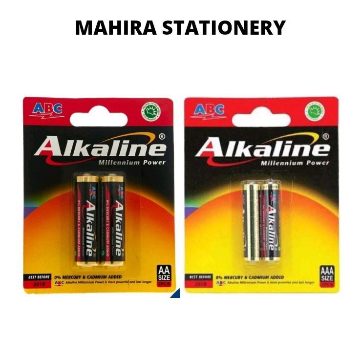 Jual ALKALINE- Batu Baterai AA/AAA (1 set/2 pcs) Indonesia|Shopee Indonesia