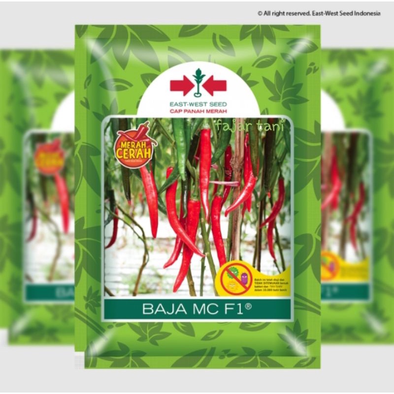 Jual Benih cabai besar BAJA MC f1 isi 1500 butir bibit cabe original ...