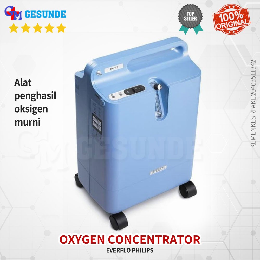Jual Oxygen Concentrator EVERFLO Philips - Oksigen Konsentrator ...
