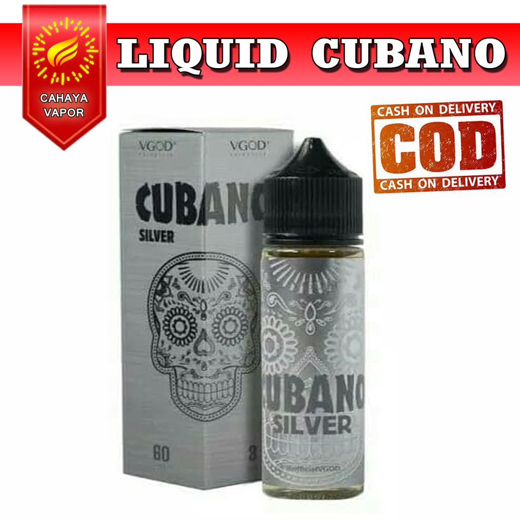 Jual Liquid VGOD CUBANO 60ml - Liquid Vape VGOD Indonesia|Shopee Indonesia