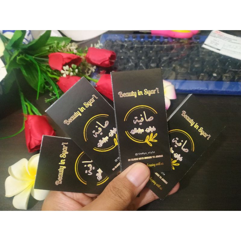 Jual Print hangtag baju / handtag label baju custom / hand tag label ... Jual Print hangtag baju / handtag label baju custom / hand tag label ...