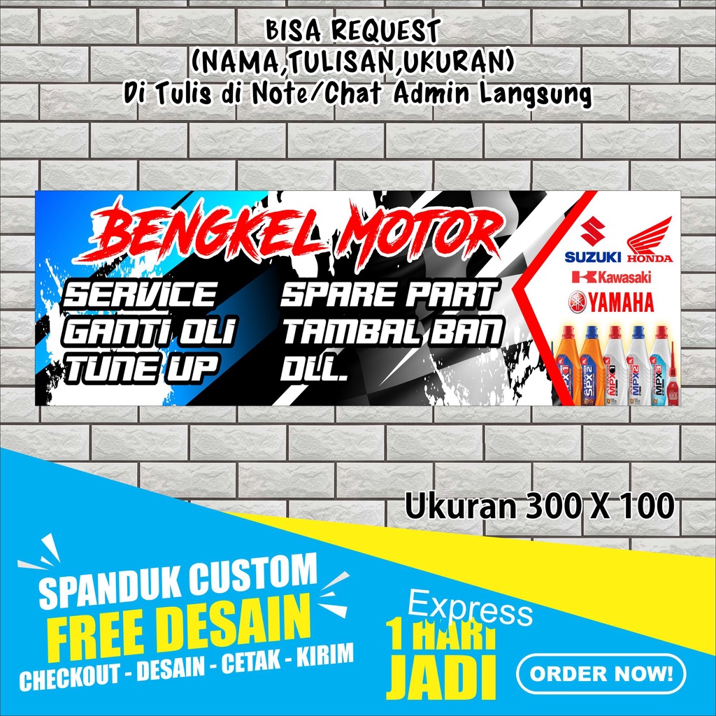 Jual Spanduk Banner Bengkel Motor Shopee Indonesia - vrogue.co