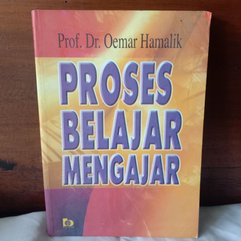 Jual PROSES BELAJAR MENGAJAR Oleh PROF.DR.OEMAR HAMALIK | Shopee Indonesia