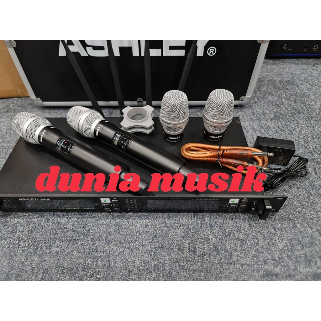 Jual Mic Wireless Ashley PRO M Original Dynamic - Condenser Indonesia ...