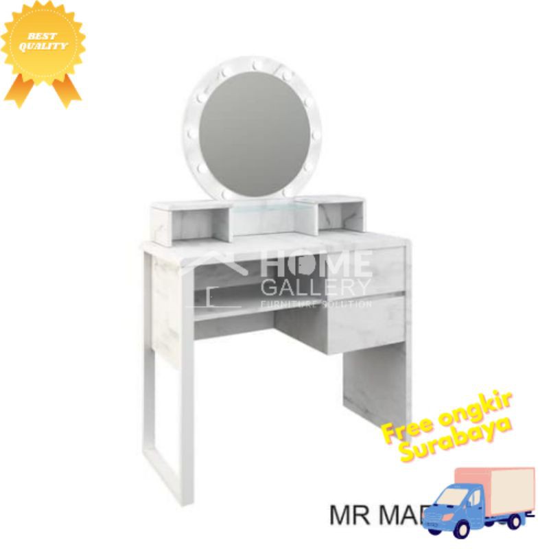 Jual MEJA RIAS SIANTANO MR MARBLE 02 | Shopee Indonesia