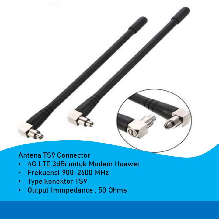 Jual Antena Portable TS9 Penguat Signal Mifi Modem Huawei E5372 E5577 ...