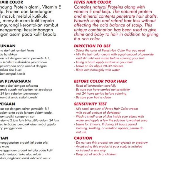 Harga feves crystal colorant 300ml Terbaru Jan 2025 | BigGo Indonesia