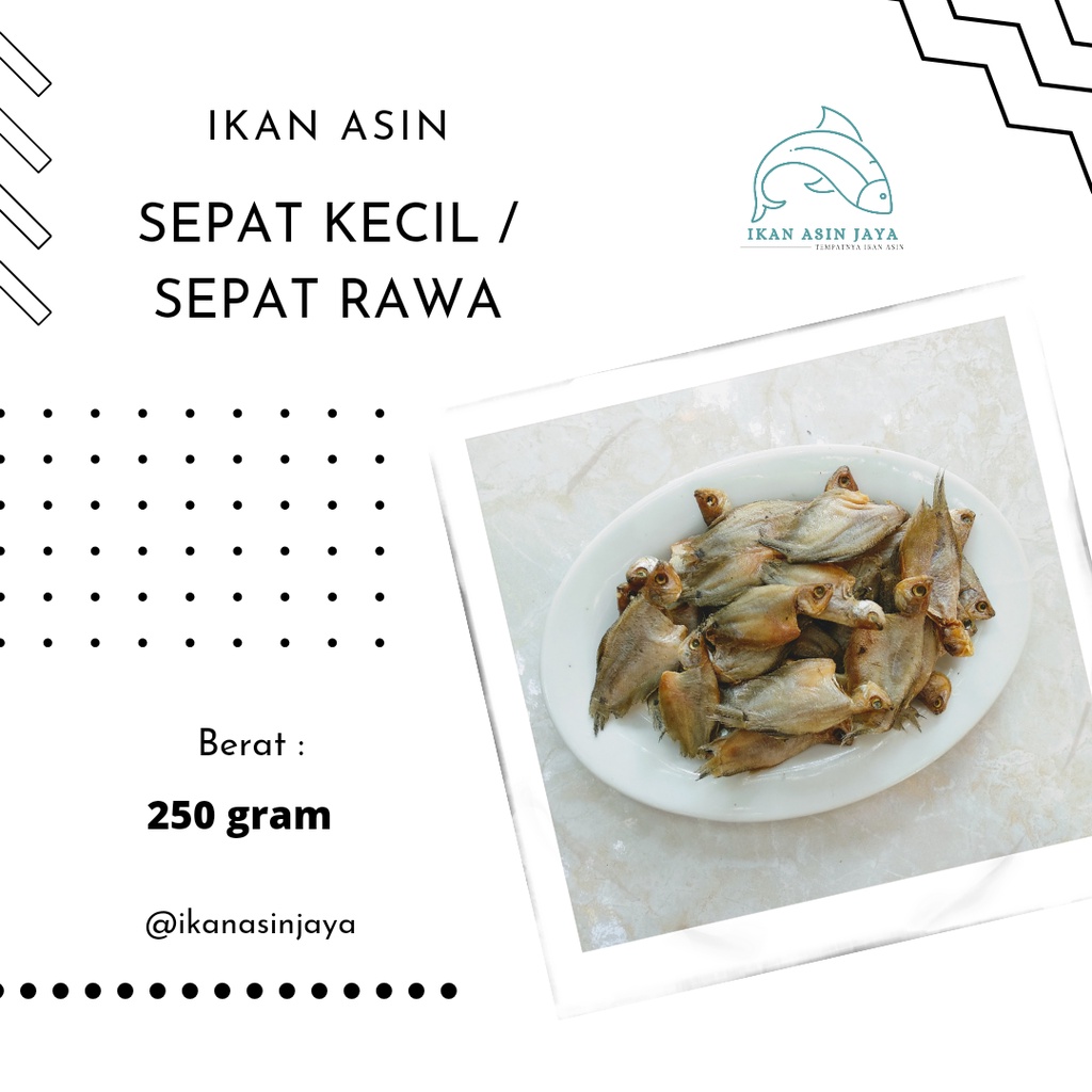 Jual Ikan Asin Sepat Kecil / Sepat Rawa 250 Gram | Shopee Indonesia