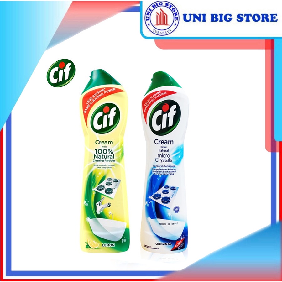 Jual CIF Cream Original - Lemon Pembersih Serbaguna 660 gr | Shopee ...