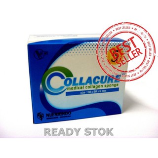 Jual Collacure Sponge Collagen Dressing Ukuran 50 X 50 X 5MM | Shopee ...