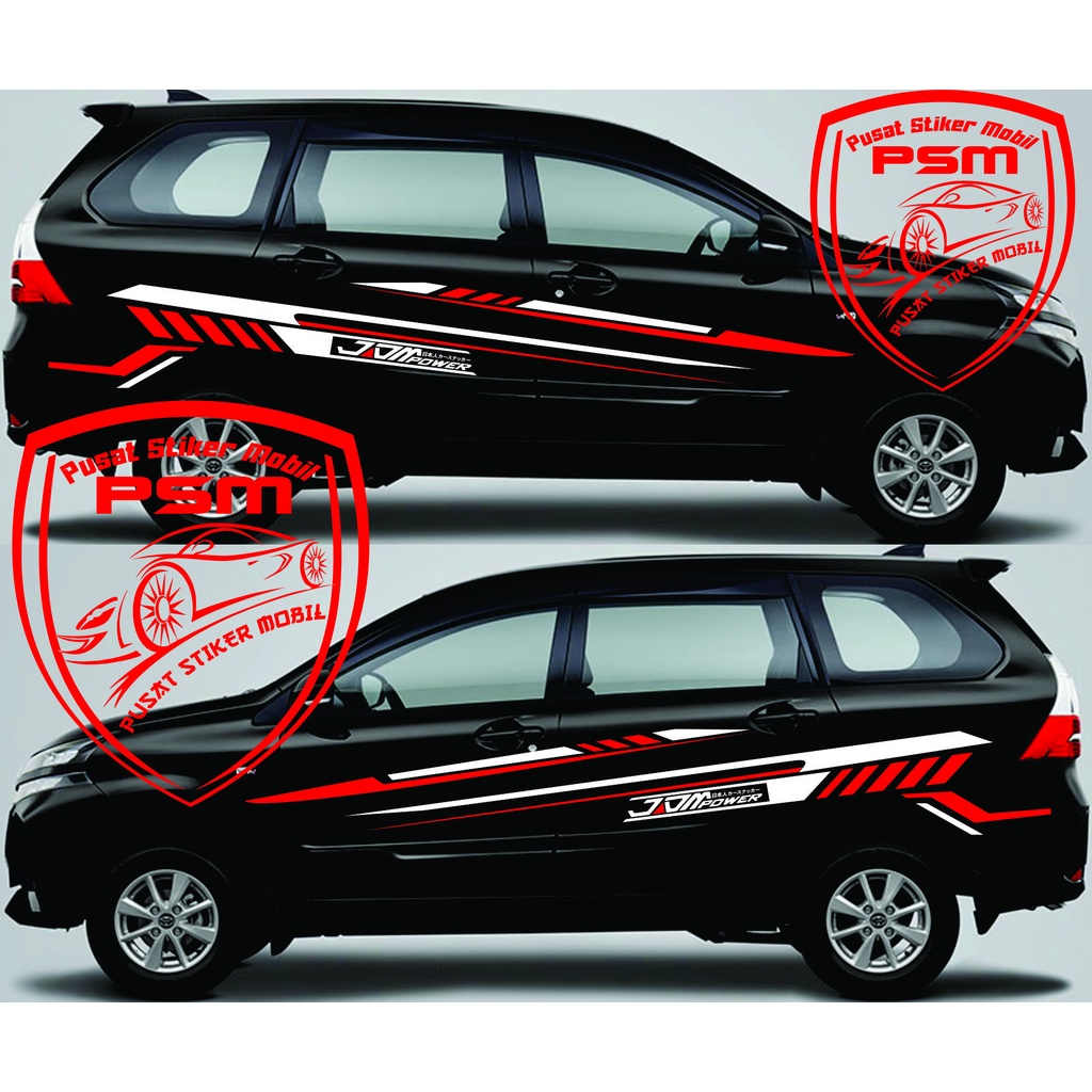 Jual Stiker mobil Toyota Avanza Xenia terbaru sticker stiker toyota ...