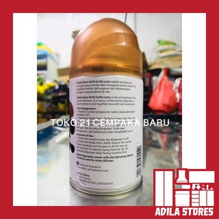 Jual AD1016 KEBERSIHAN STELLA REFILL MATIC BEST CAFFE LATTE 1 KALENG ...