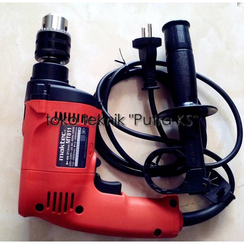 Jual Mesin Bor 13mm Maktec MT811 Hammer Drill Indonesia|Shopee Indonesia