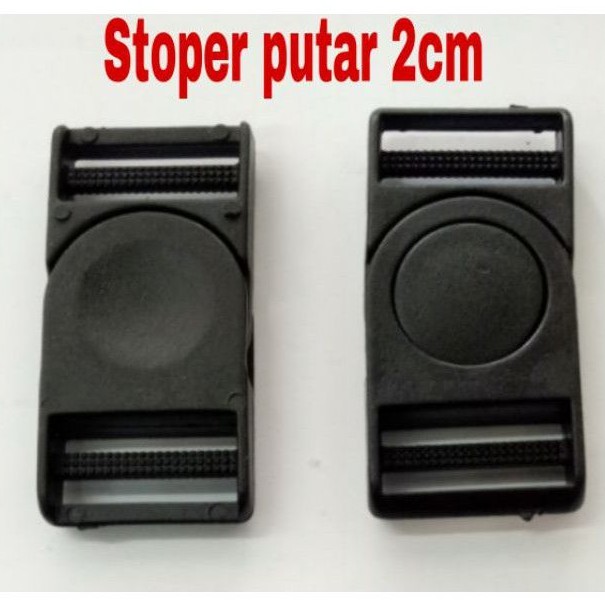 Jual stoper id card 2cm / stoper lanyard 2cm / 10lsn Indonesia|Shopee ...