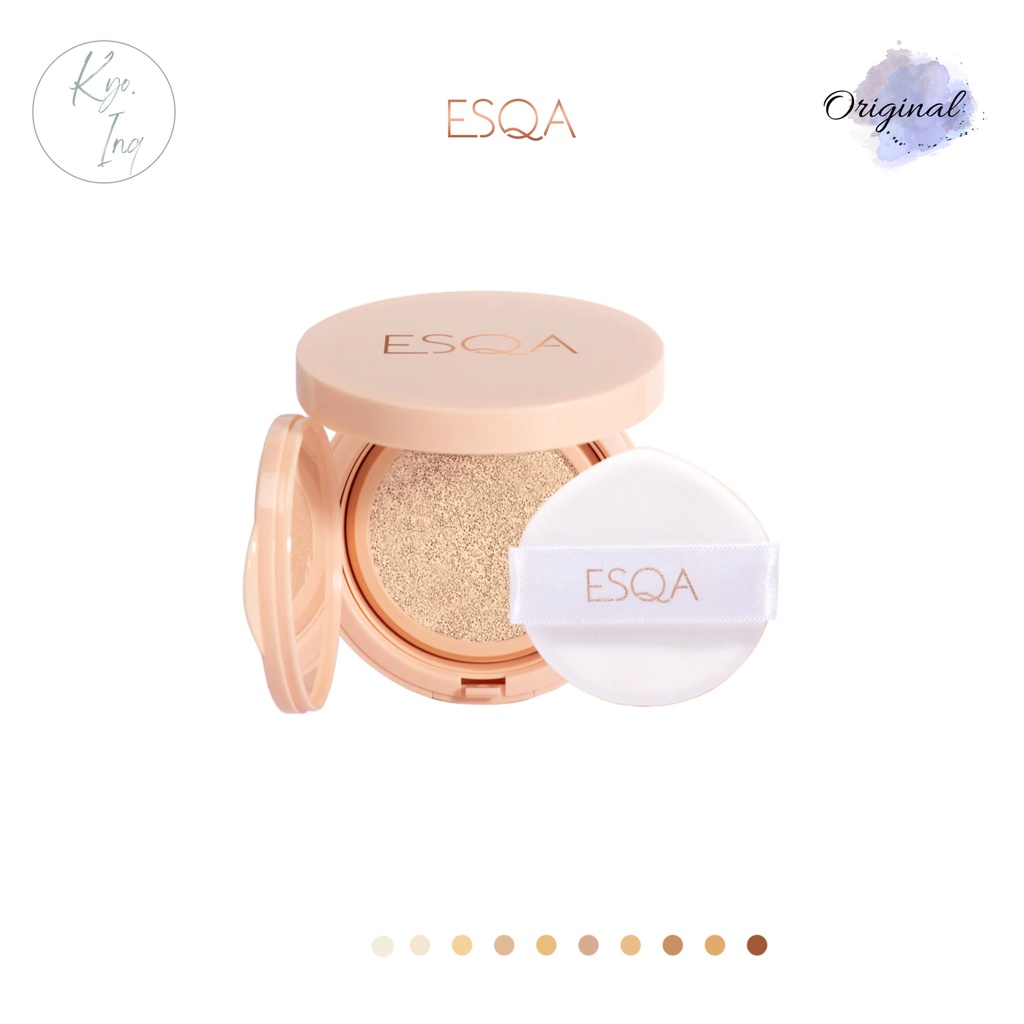 Jual ESQA Flawless Cushion Serum SPF 50+ PA+++ | Shopee Indonesia