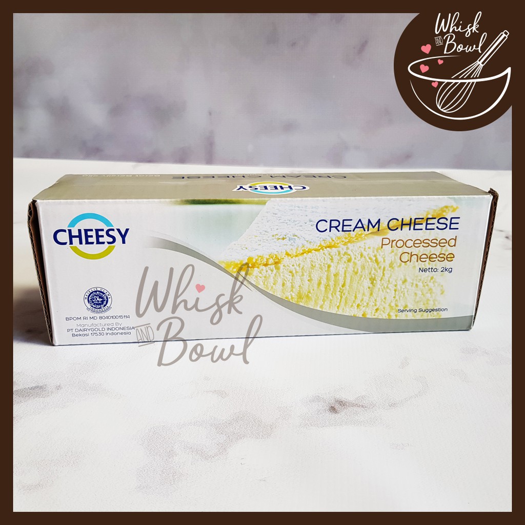 Jual Cheesy Cream Cheese Processed Cheese 2kg | Shopee Indonesia