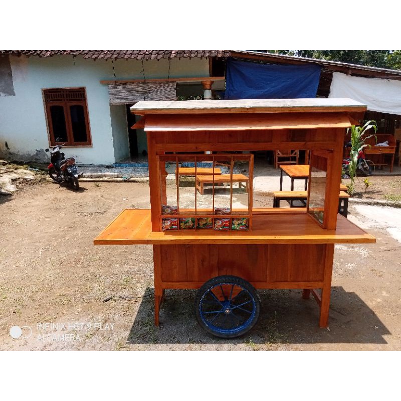 Jual gerobak Indomie warmindo free ongkir Indonesia|Shopee Indonesia