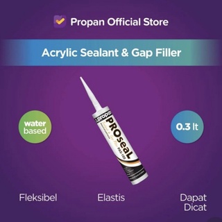 Jual Silicone PROSEAL Propan Flexible Acrylic Sealant PAS - 100 ...