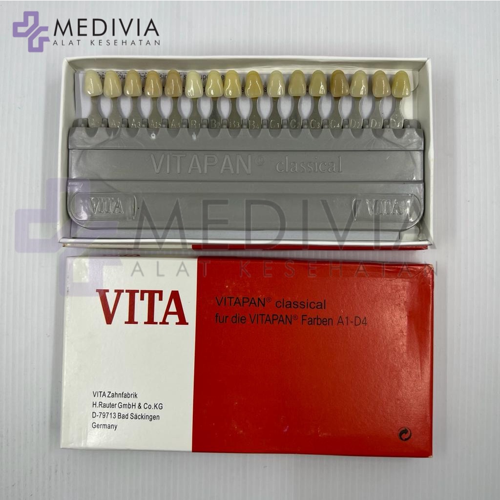 Jual DENTAL SHADE GUIDE VITA/ CLASSICAL VITAPAN/ ACUAN PANDUAN WARNA ...