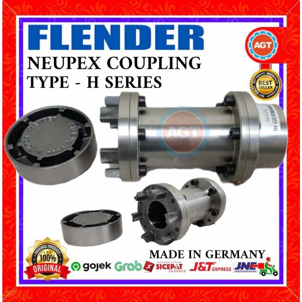 Jual FLENDER H125-140 MAX.BORE 55mm NEUPEX COUPLING SPACER MADE IN GERMANY | Shopee Indonesia