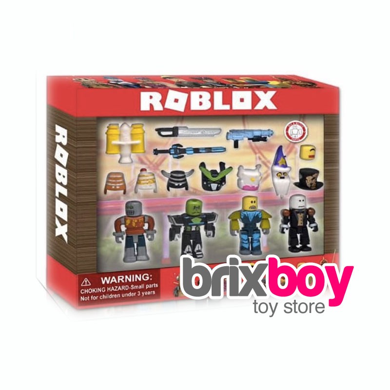 Jual Roblox Minifigures Legends of Roblox Set Four Figures Accessories ...